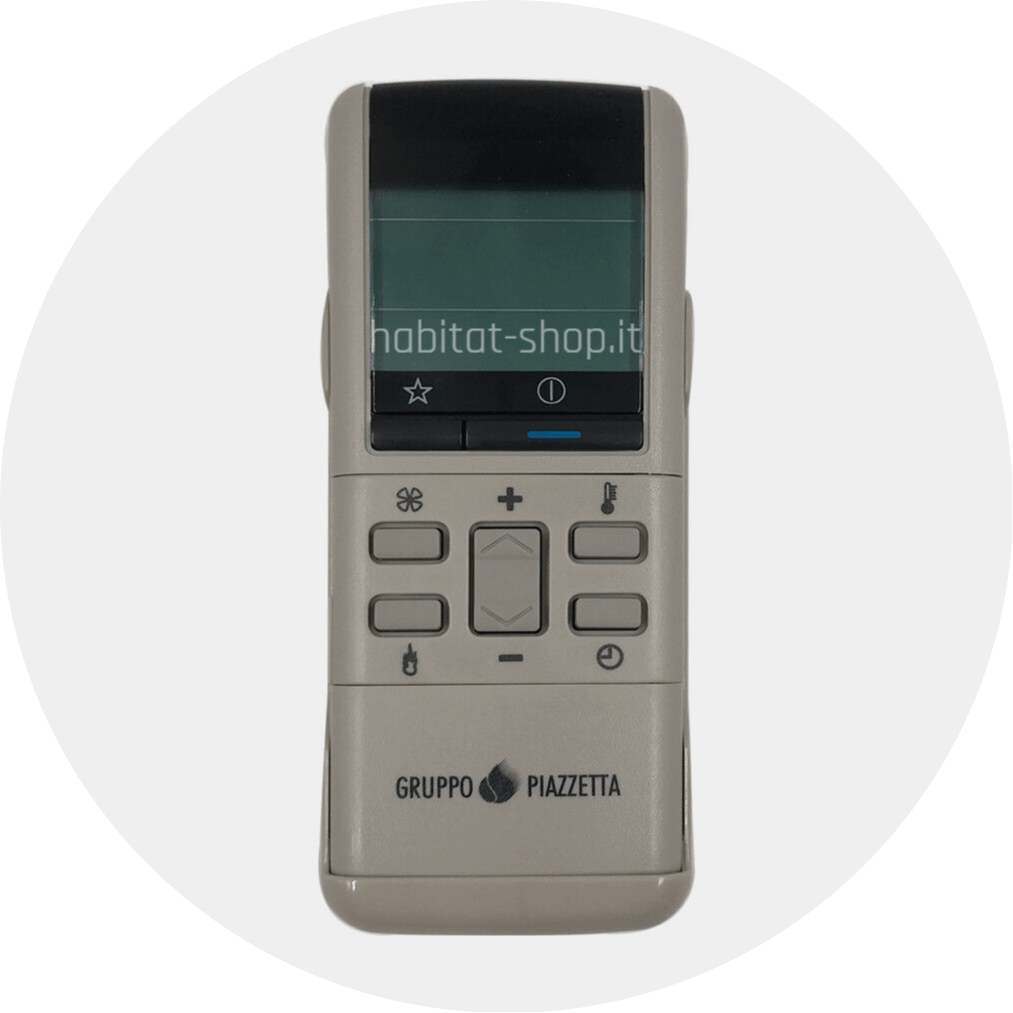 TELECOMANDO PIAZZETTA ORIGINALE LCD VERS. V1 V2 V3 V4