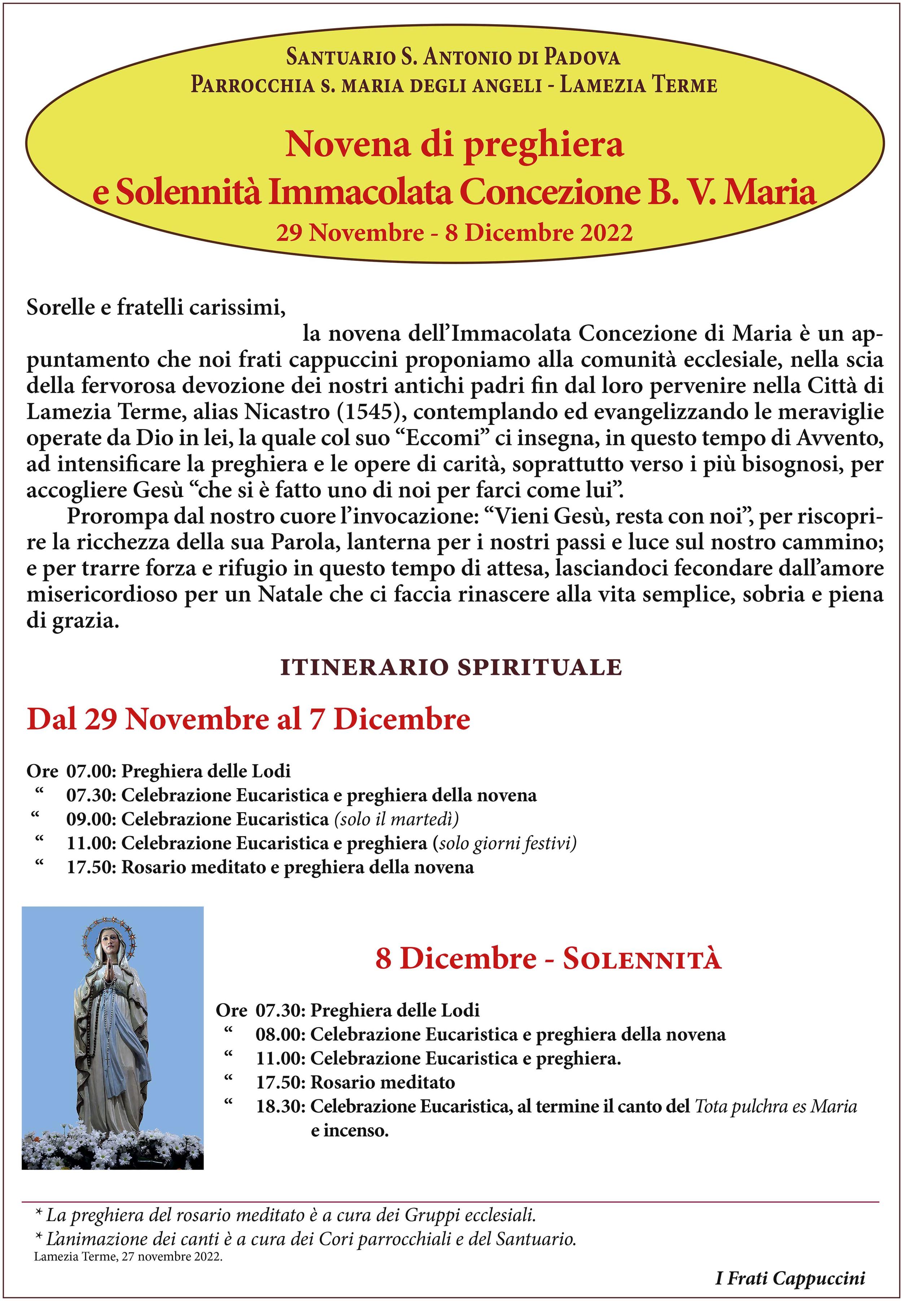 PROVINCIA DI CALABRIA DEI FRATI MINORI CAPPUCCINI