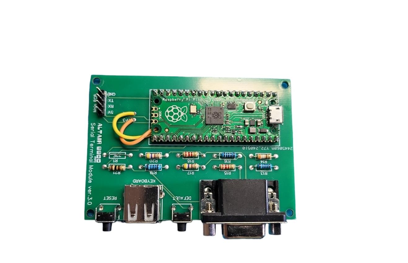 VT100 Terminal emulator board for Altair 8800 Mini