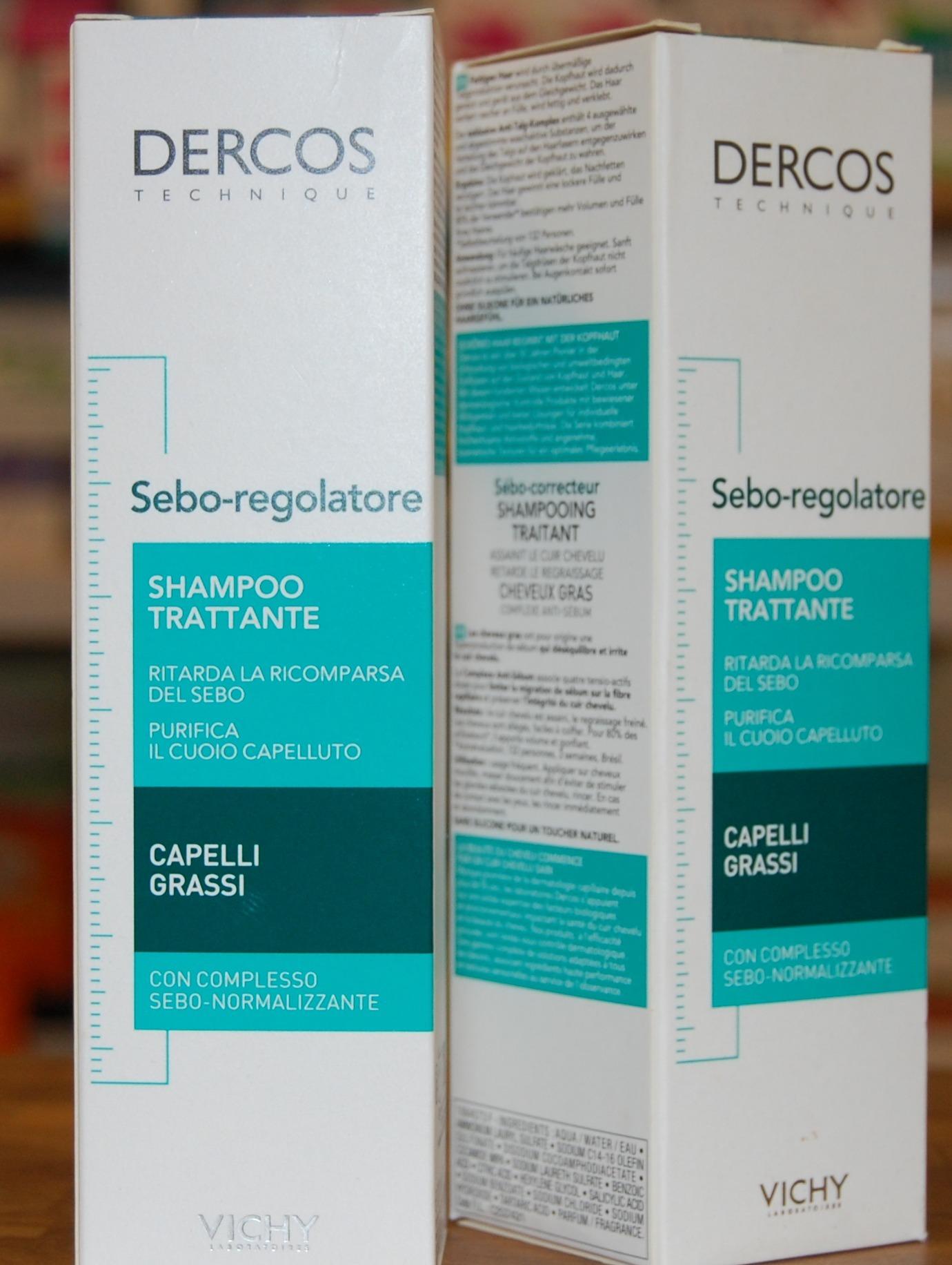DERCOS SHAMPOO SEBO REGOLATORE